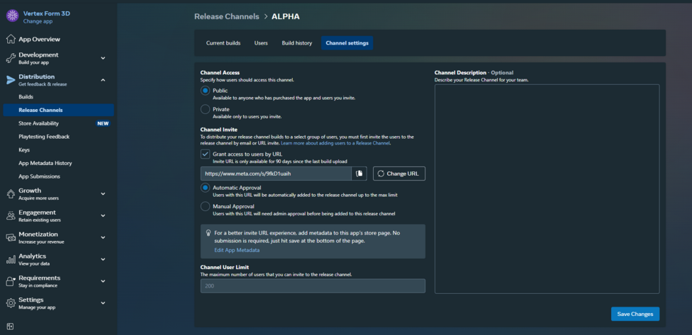 Tutorials - Vertex Form 3D