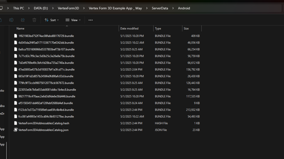 Tutorials - Vertex Form 3D